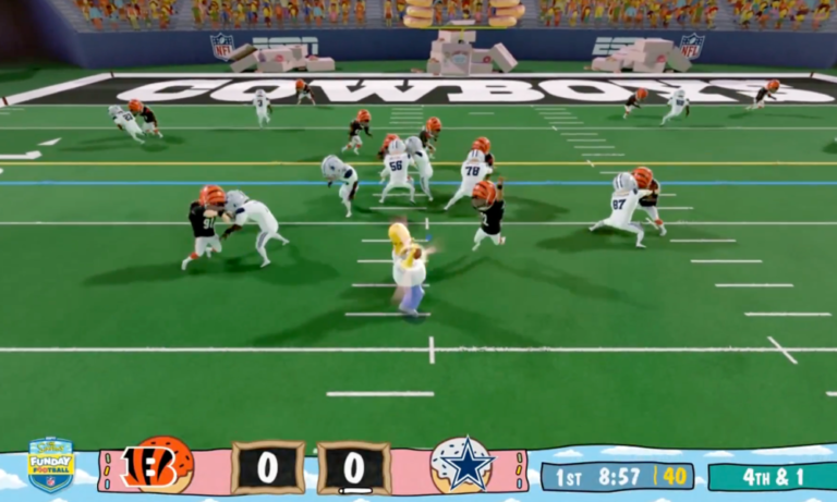The Simpsons Funday Football Unfiltered Game & Player Analysis ...